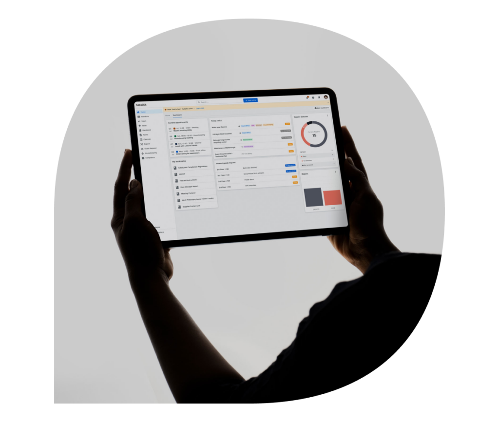 Housekeeping management with the hotelkit software
